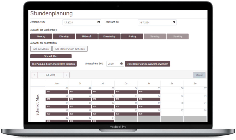 SwissWorkTime, die App zur Arbeitszeiterfassung